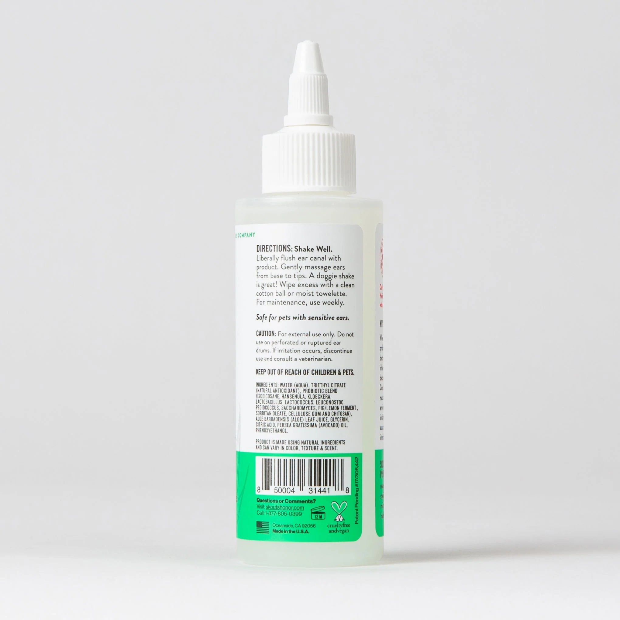 Skout‘s Honor｜Probiotic Ear Cleaner with Aloe Vera - 118ml – PawPawDear