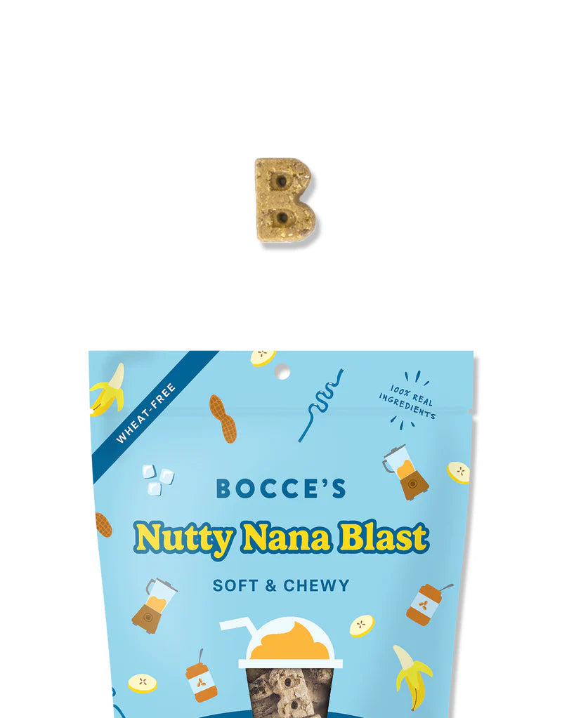 【Bocce's Bakery】Dog - Nutty Nana Blast - Peanut Butter, Banana & Carob ...