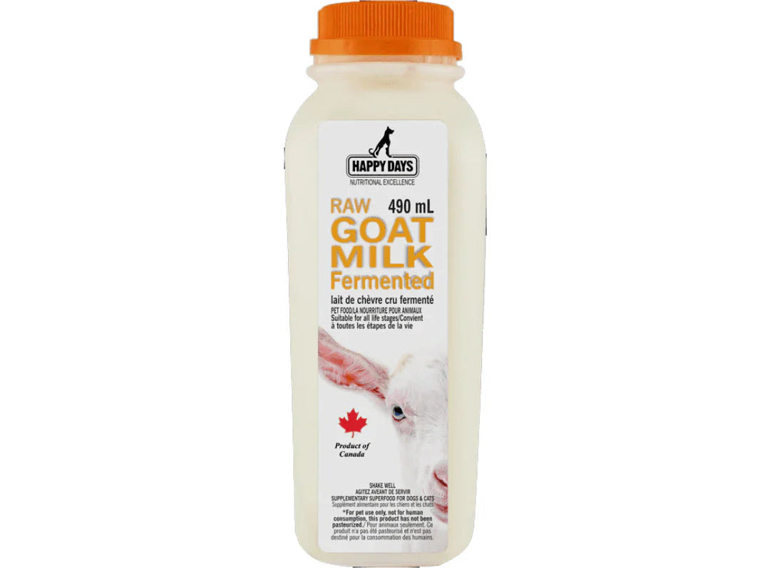 【Happy Days】Dogs & Cats - Raw Goat Milk Kefir - 490mL – PawPawDear